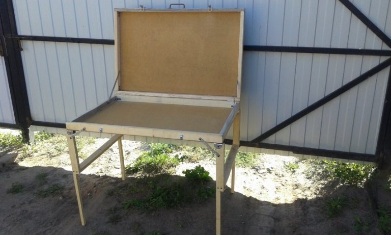 Складной стол своими руками: 70 фото и чертежи самых интересных вариантов