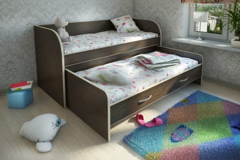 Выдвижная кровать - 130 фото дополнительное спальное место и ...
